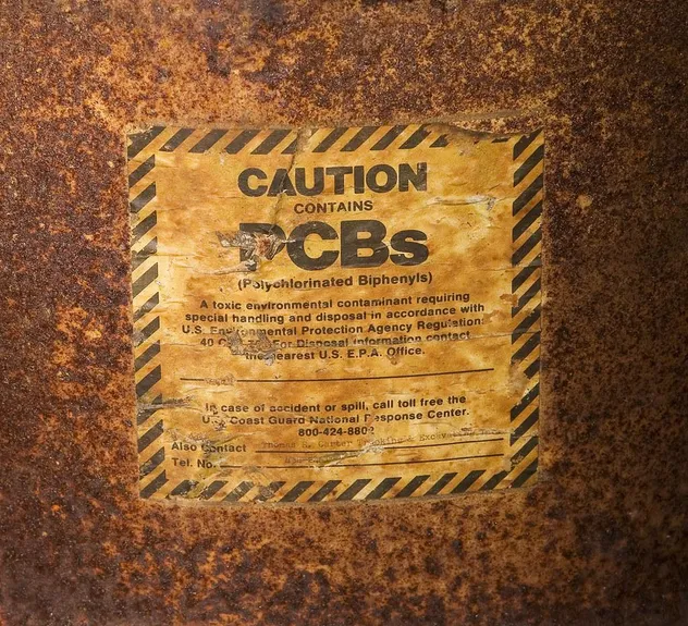 PCB Caution Sign image – People's Environmental History of Madison